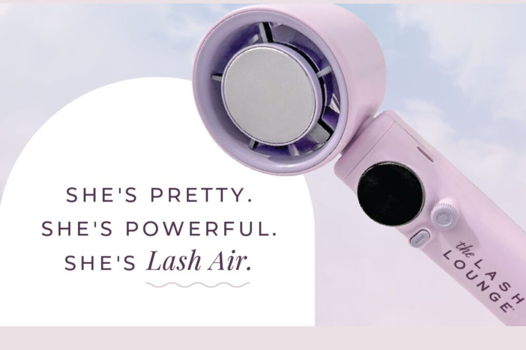 Say Hello to Lash Air: Handheld Fan for Lashes | The Lash Lounge